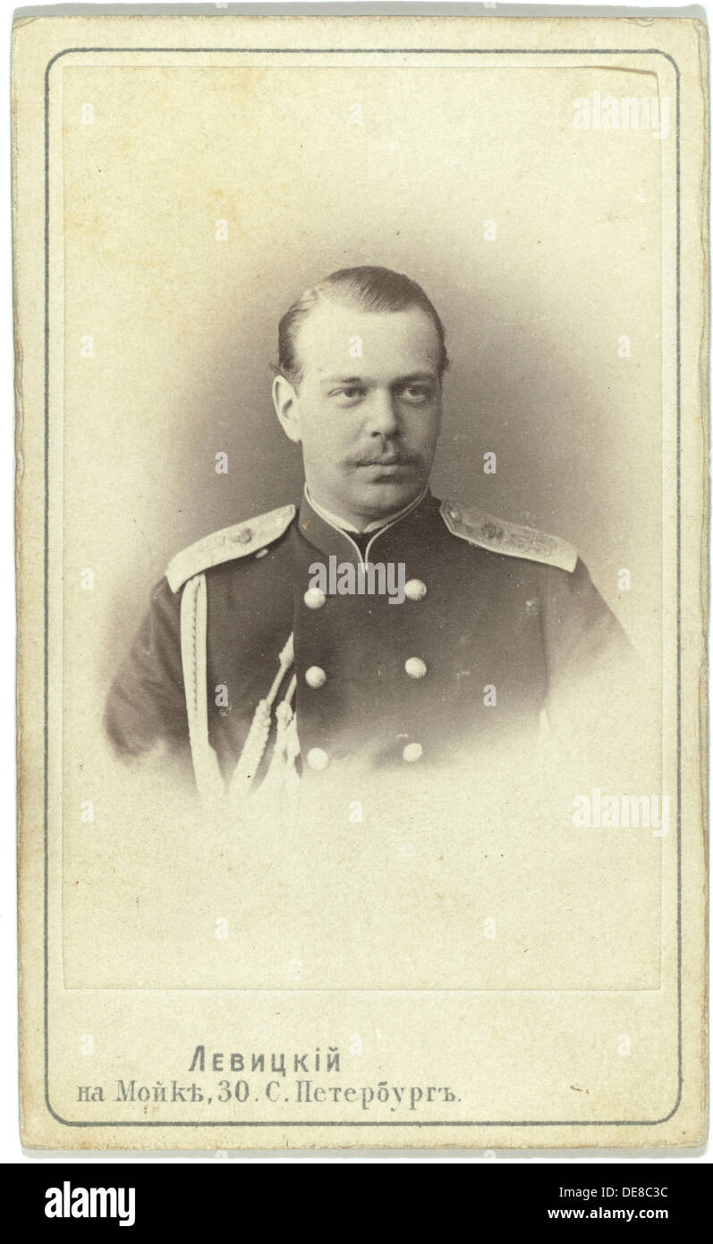 Portrait of the Emperor Alexander III (1845-1894 Stock Photo - Alamy