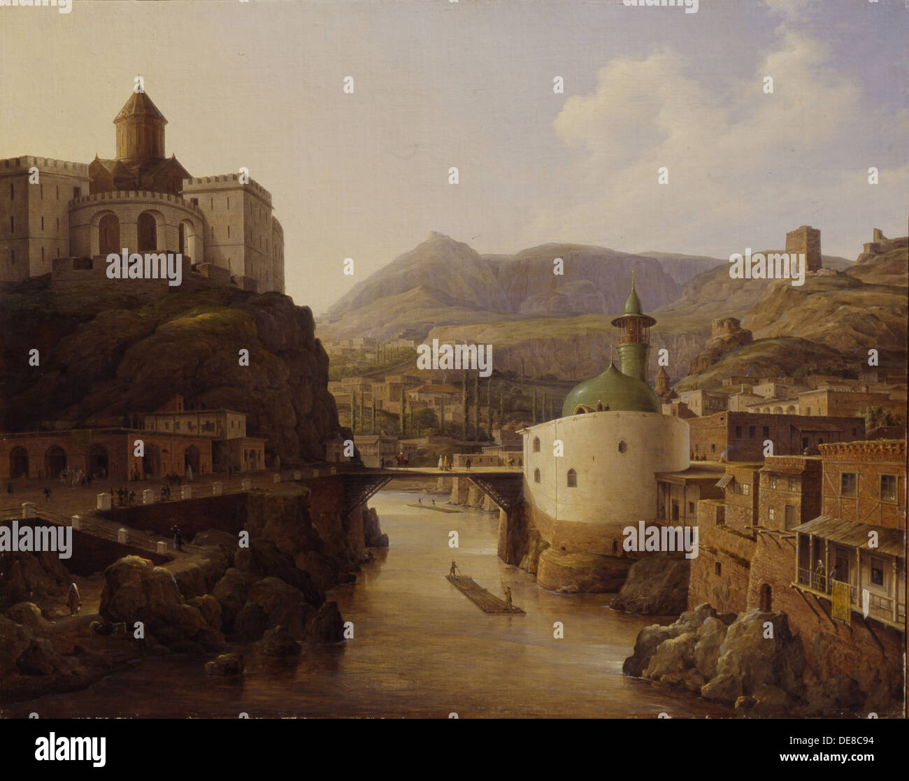 View of Tiflis, 1839. Artist: Chernetsov, Nikanor Grigoryevich (1805 ...