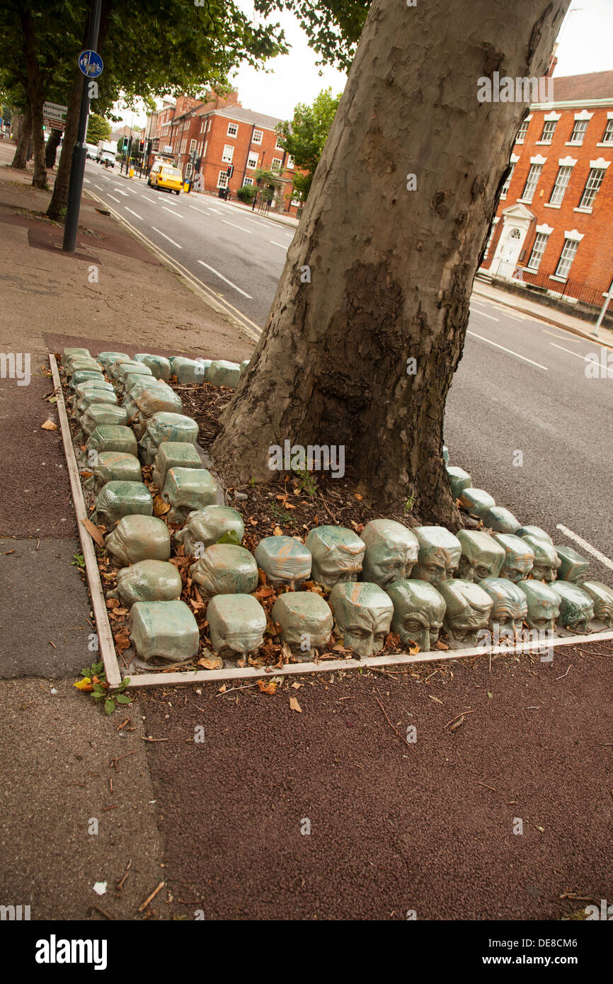 Friar Gate Derby England Stock Photo - Alamy