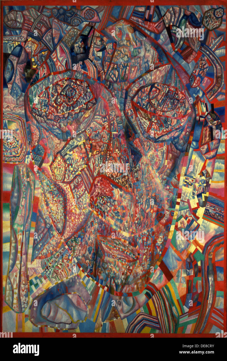 A living Head, 1923. Artist: Filonov, Pavel Nikolayevich (1883-1941 ...