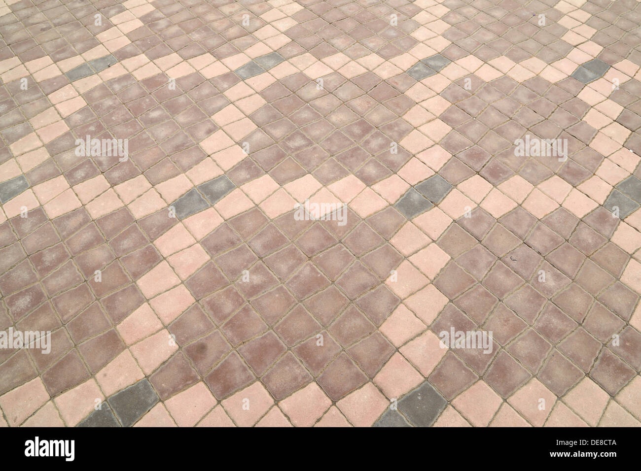 pattern of stone block paving Stock Photo - Alamy