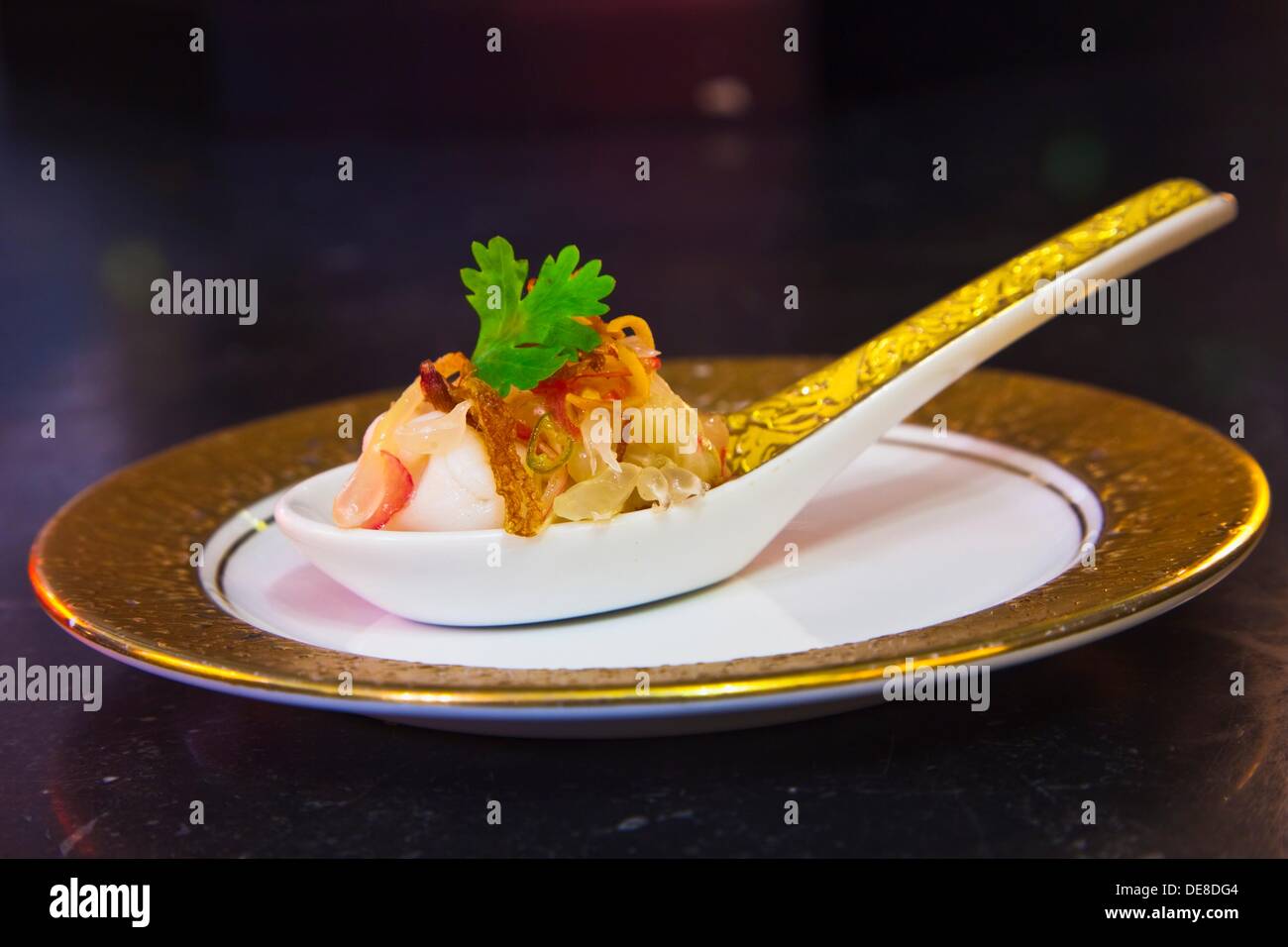 Pomelo salad The Eugenia hotel Relais and Chateaux Bangkok Thailand ...