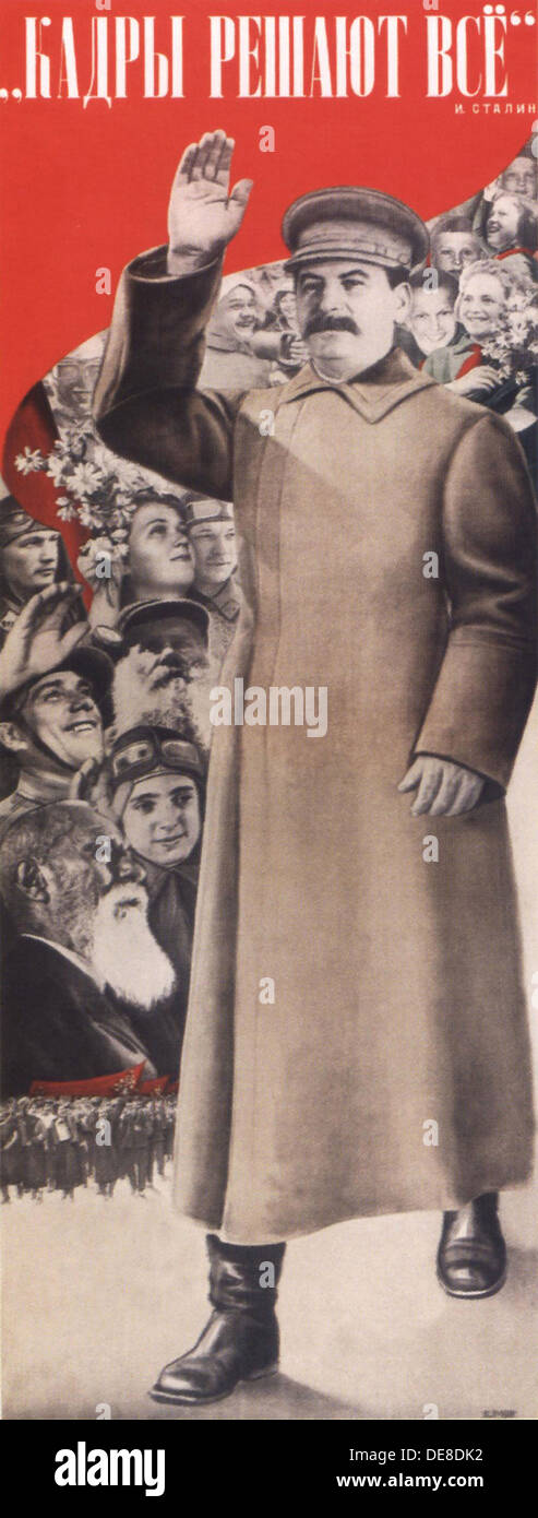 Stalin poster 1935 hi-res stock photography and images - Alamy