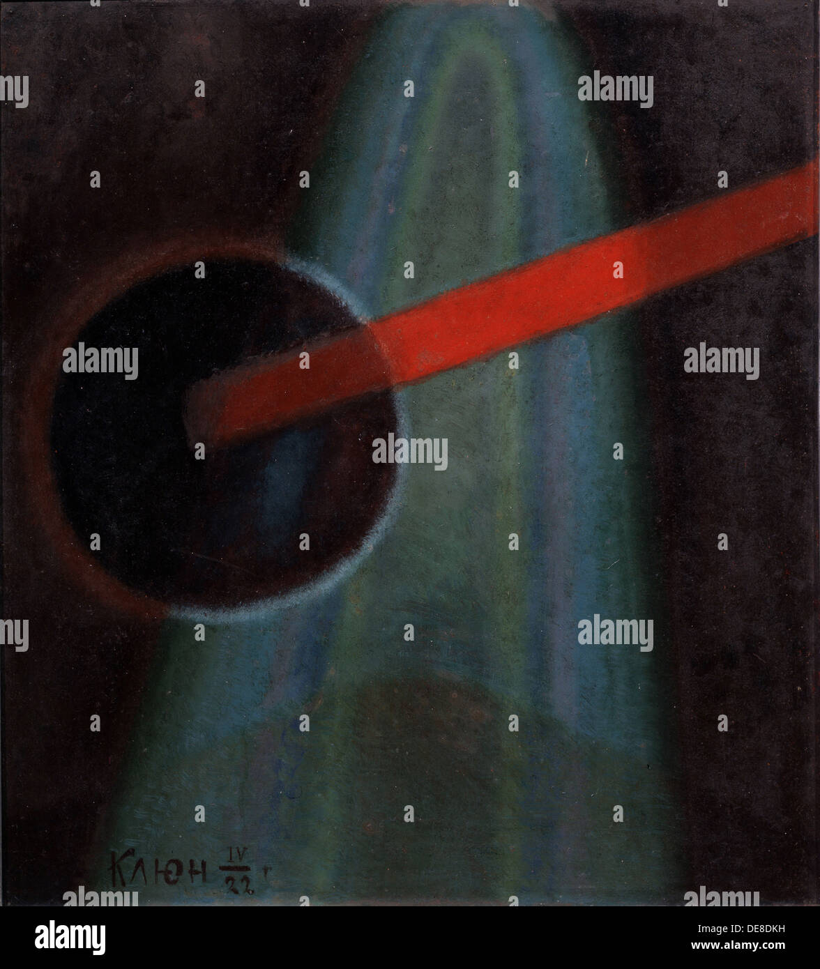 Spherical composition, 1922. Artist: Klyun, Ivan Vassilyevich (1873 ...