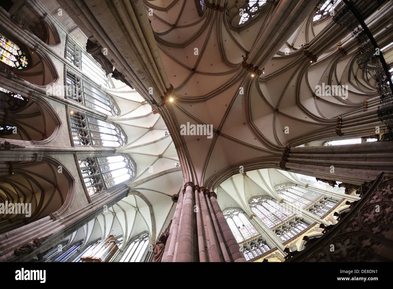 Germany, Cologne, Interior of Cologne Cathedral Stock Photo - Alamy