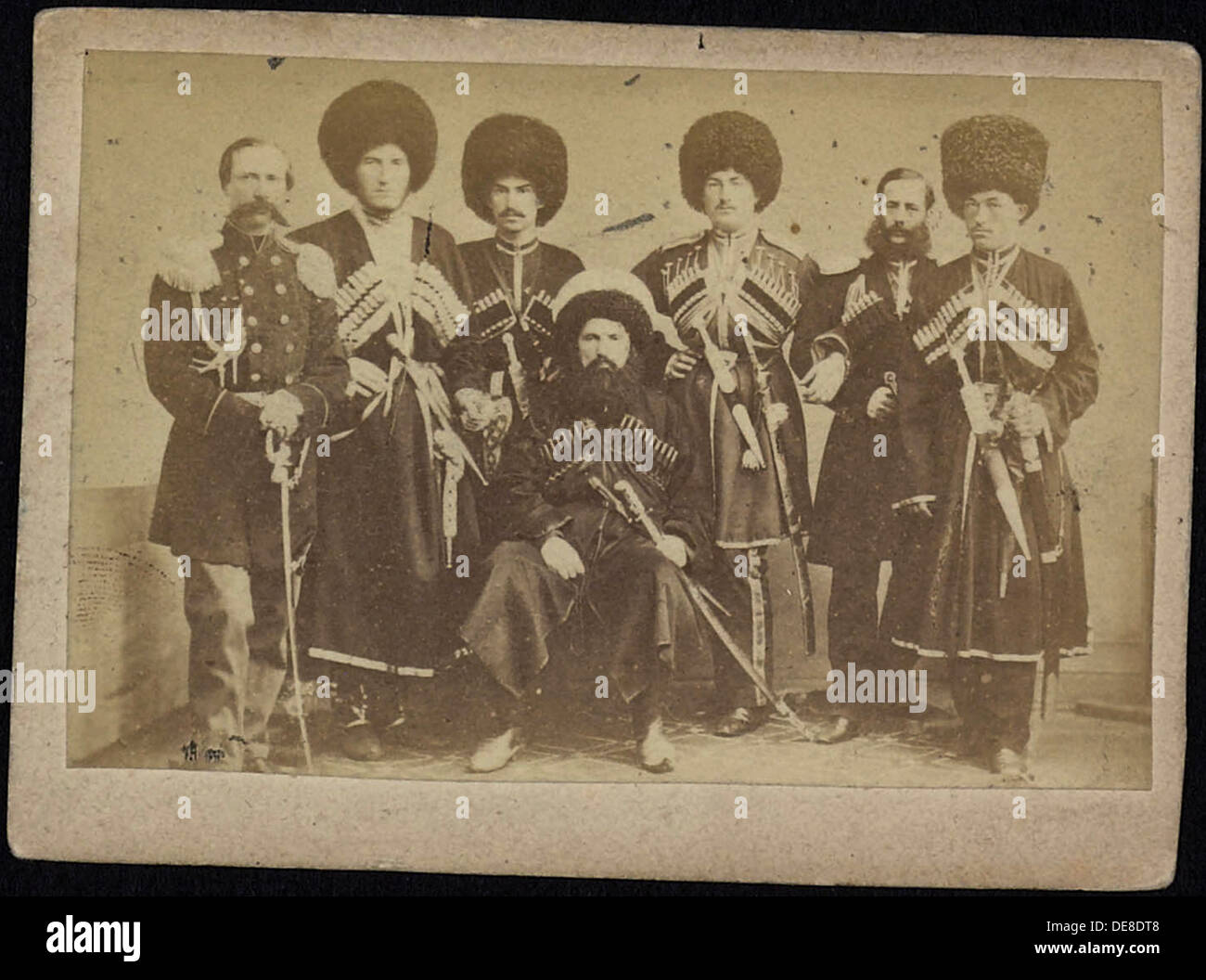 Imam Shamil (1799-1871) in captivity, c. 1870 Stock Photo - Alamy