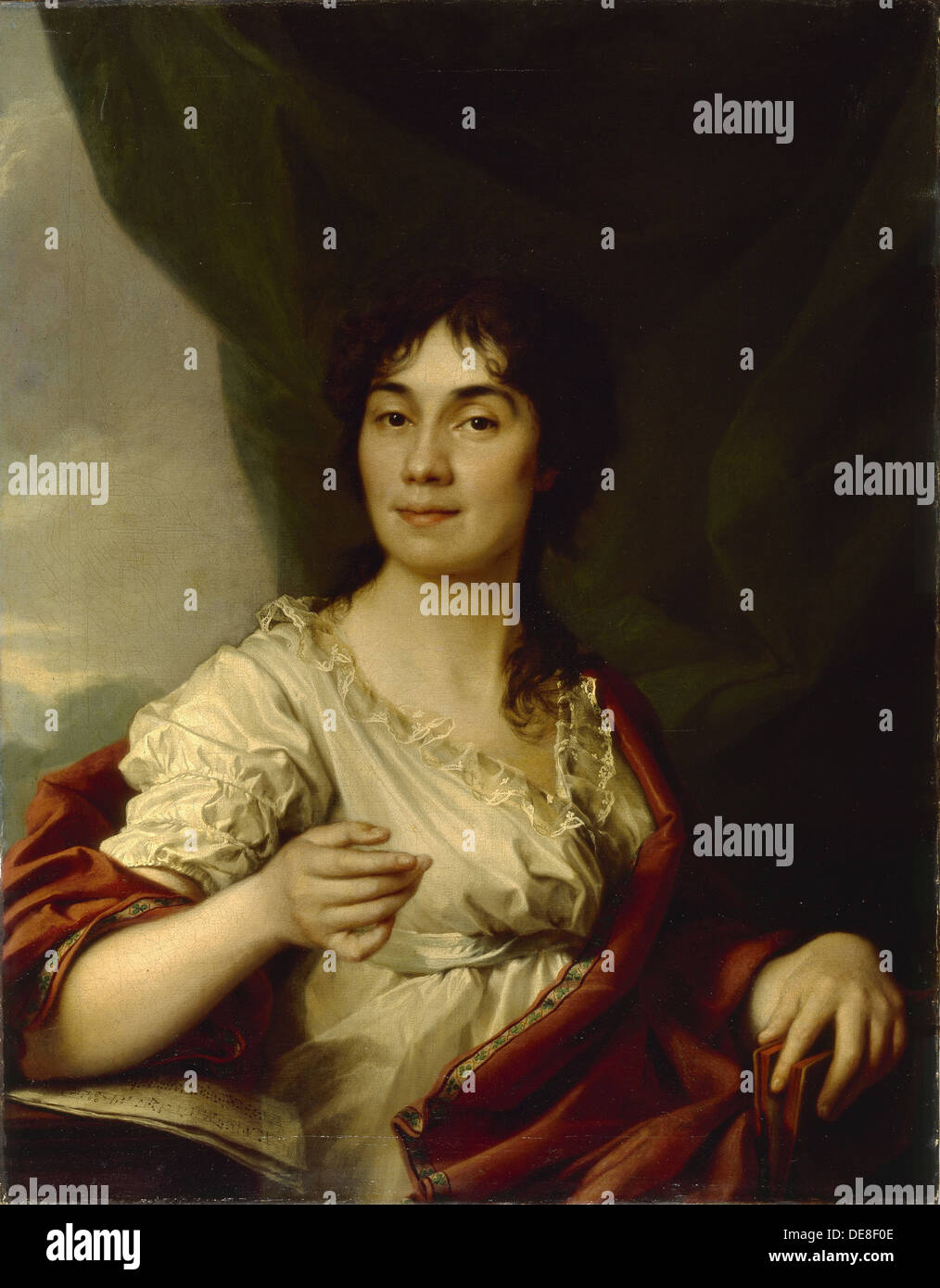 Portrait of Countess Anna Stepanovna Protasova (1745–1826), c. 1800 ...