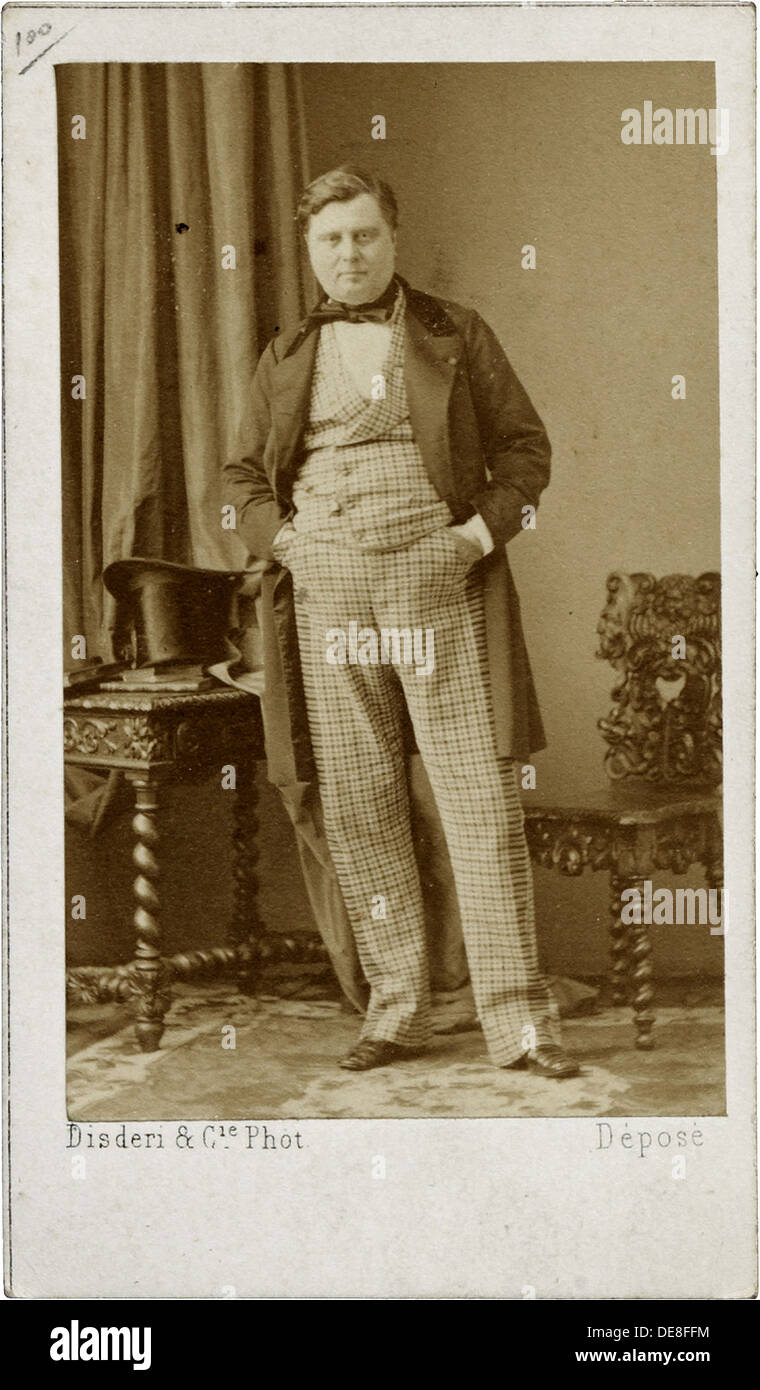Count Alexandre Colonna-Walewski (1810-1868), ca 1860 Stock Photo - Alamy