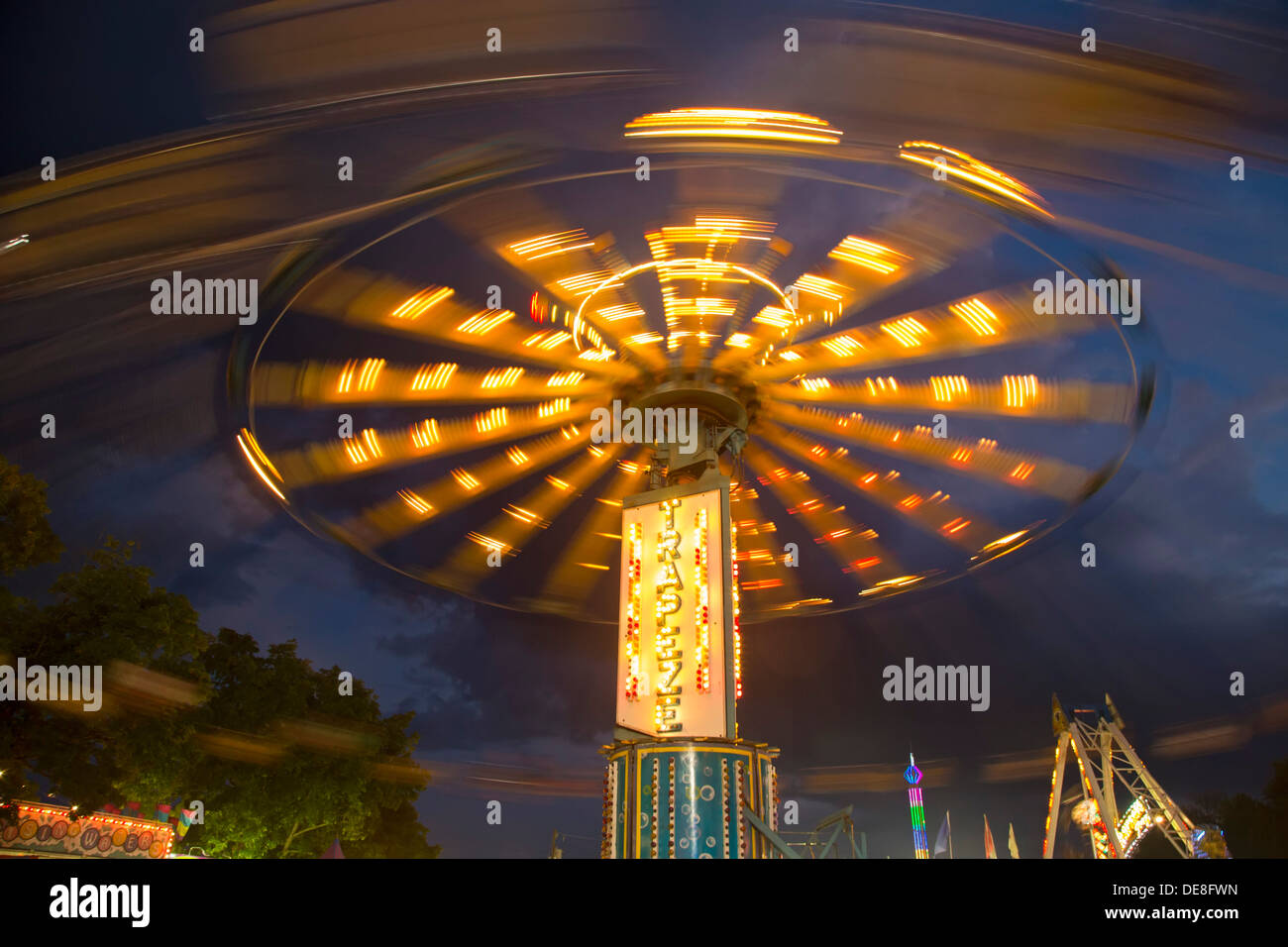 Carnival Swing Ride High Resolution Stock Photography and Images - Alamy