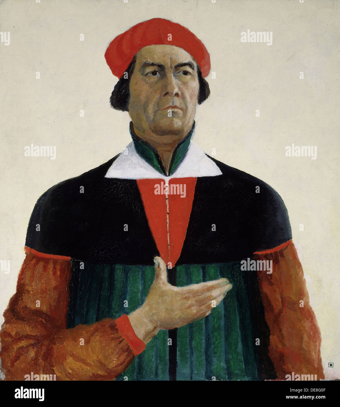 Self-portrait, 1933. Artist: Malevich, Kasimir Severinovich (1878-1935 ...