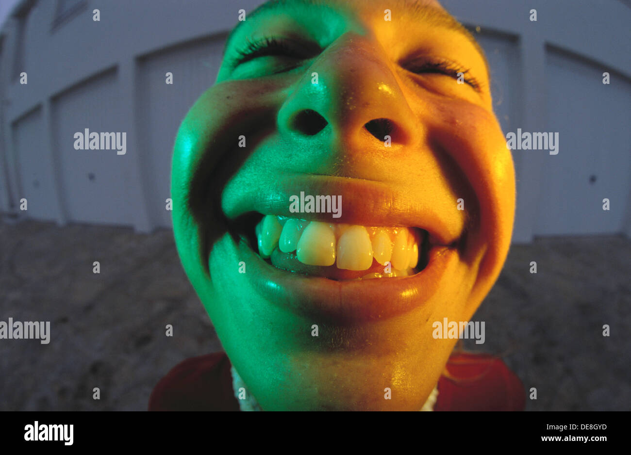 Distorted facial expression hi-res stock photography and images - Alamy