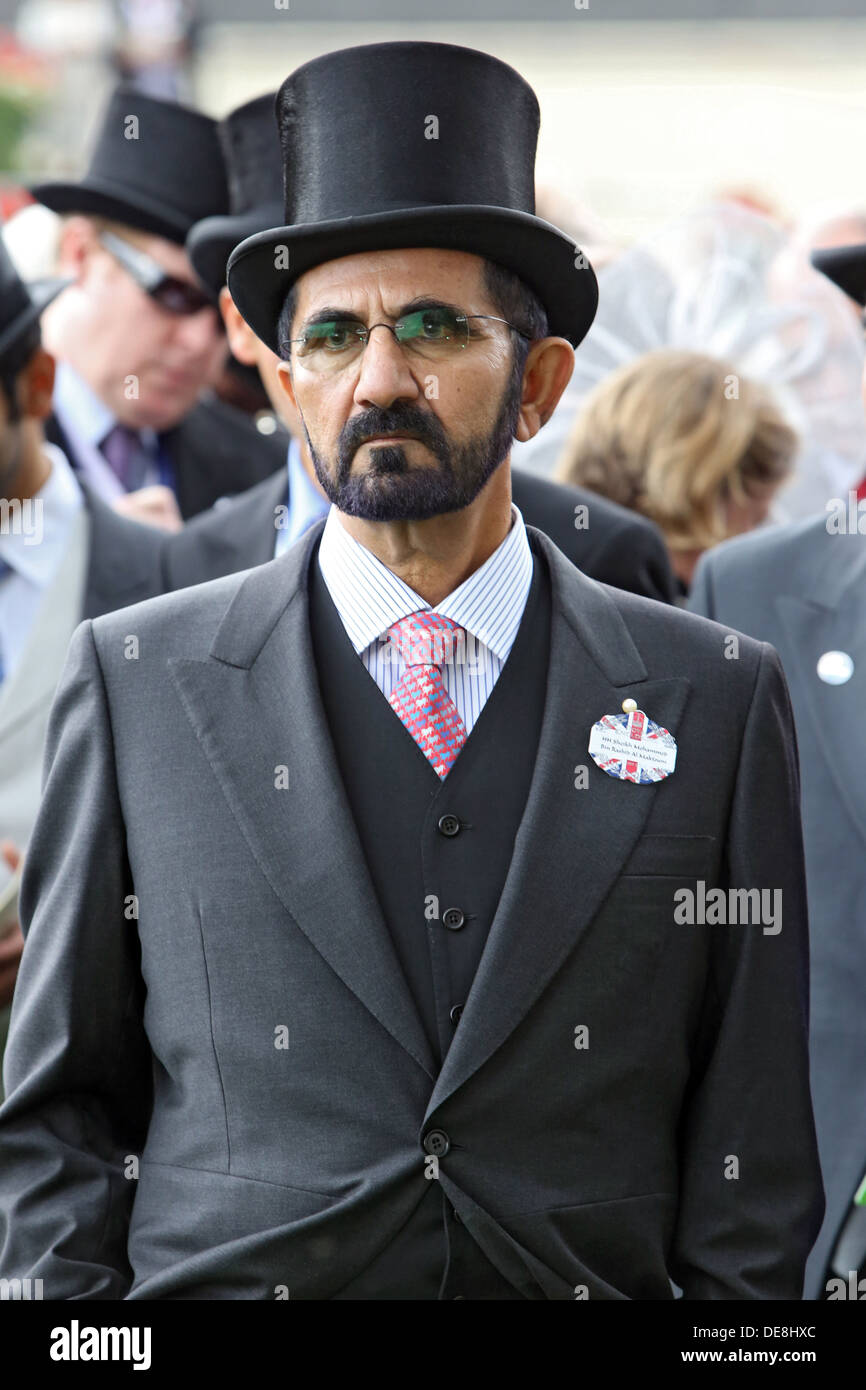 Ascot, United Kingdom, Sheikh Mohammed bin Rashid Al Maktoum, head of ...