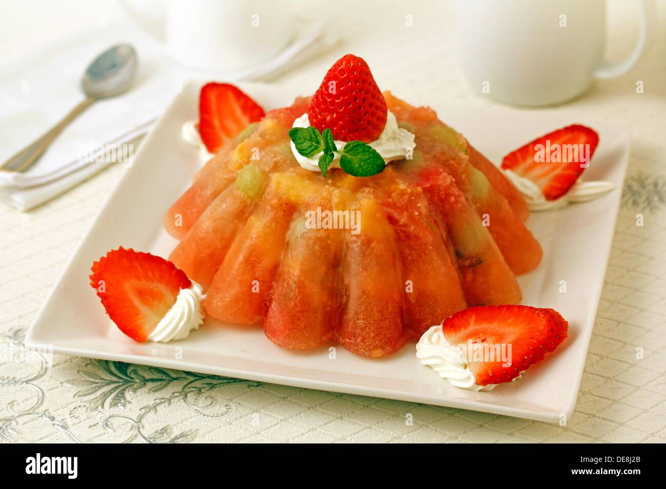 Creamed fruits hi-res stock photography and images - Alamy