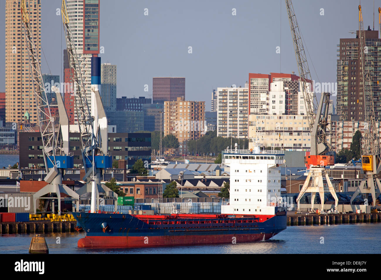 Skyline of Rotterdam, Netherlands Stock Photo - Alamy