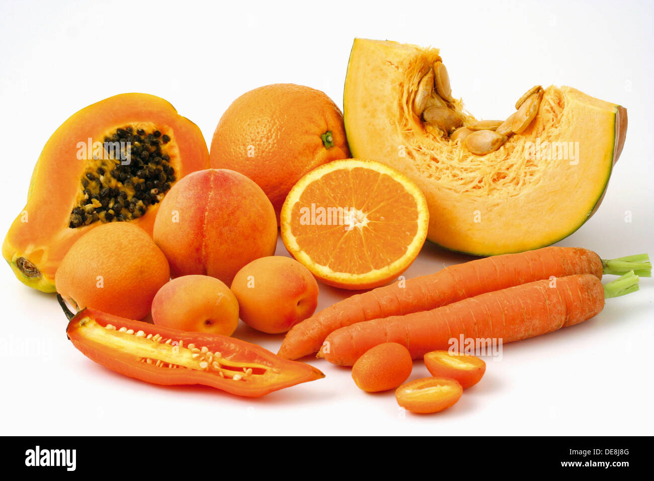 Orange Colored Vegetables