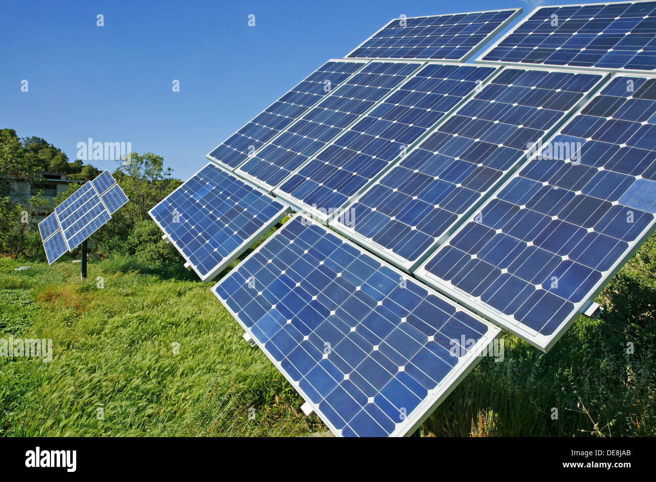 Solar panels structure hi-res stock photography and images - Alamy