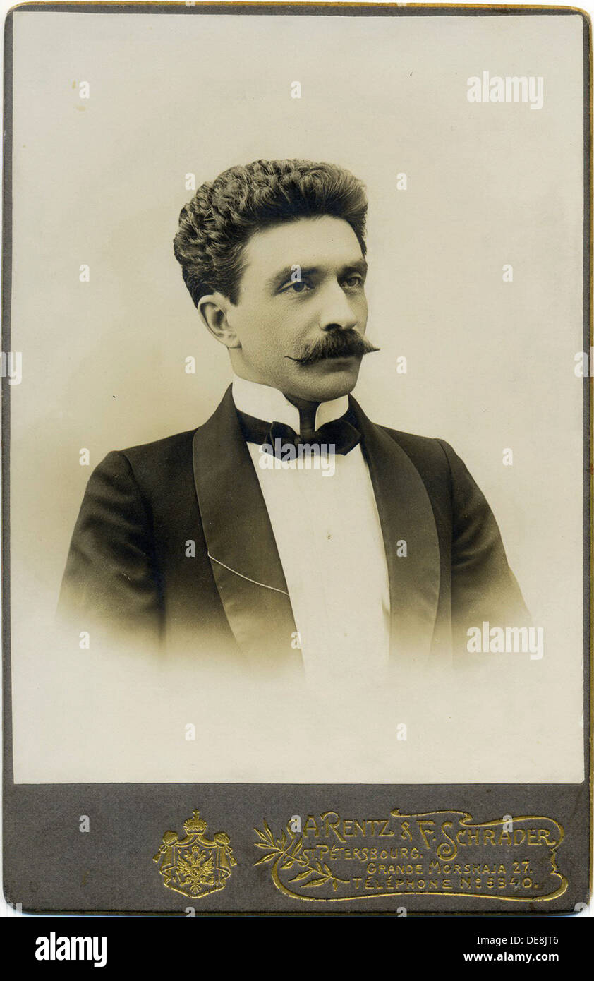 Ballet master Alexander Shiryaev (1867-1941), 1904 Stock Photo - Alamy
