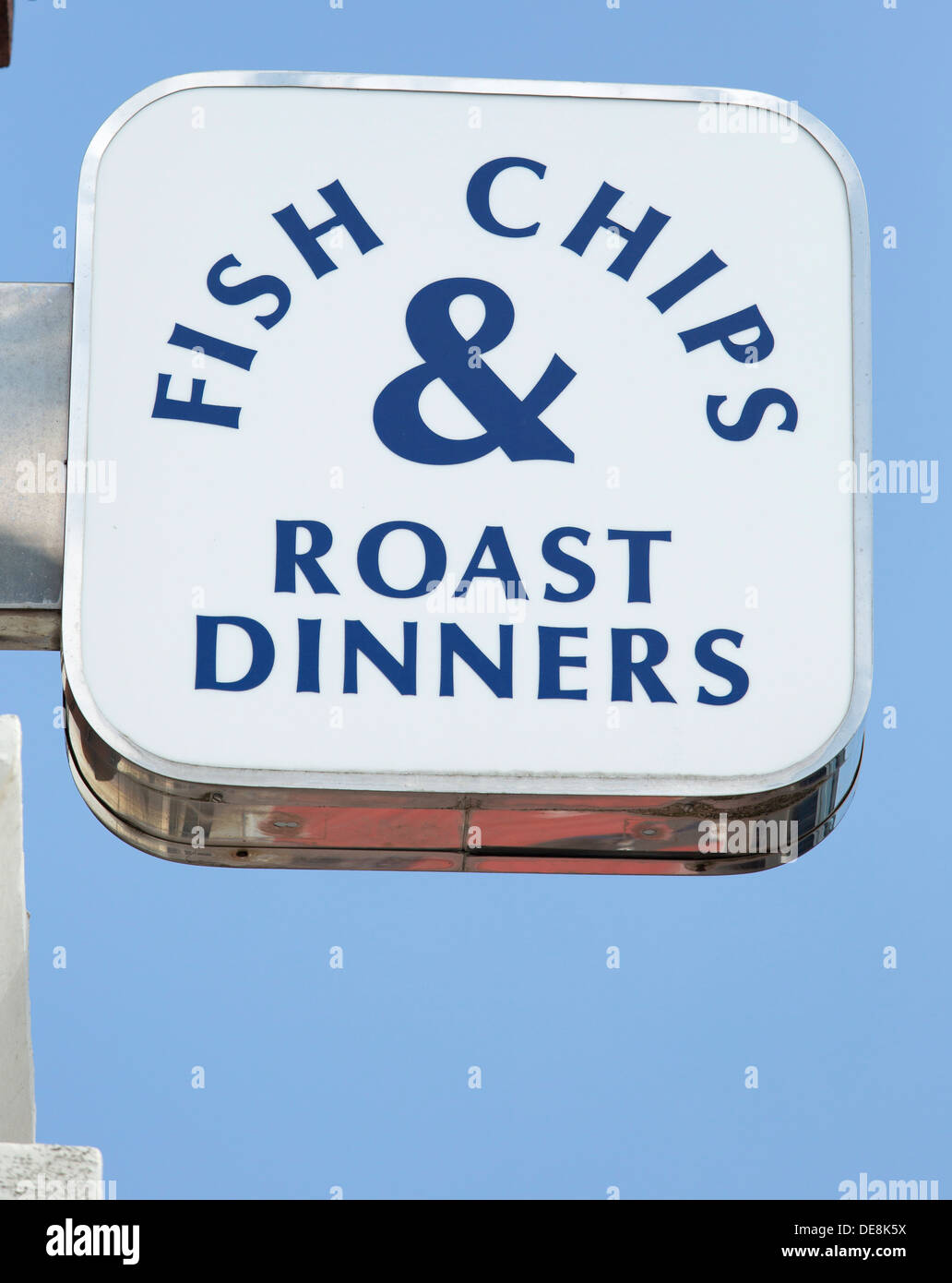 Fish dinners sign hi-res stock photography and images - Alamy