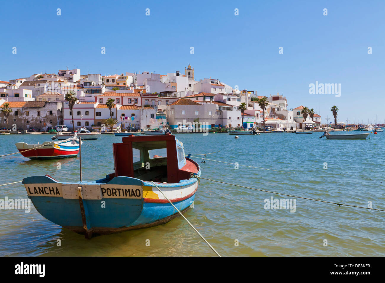 Portugal, Fishing boats at Portimao Stock Photo - Alamy
