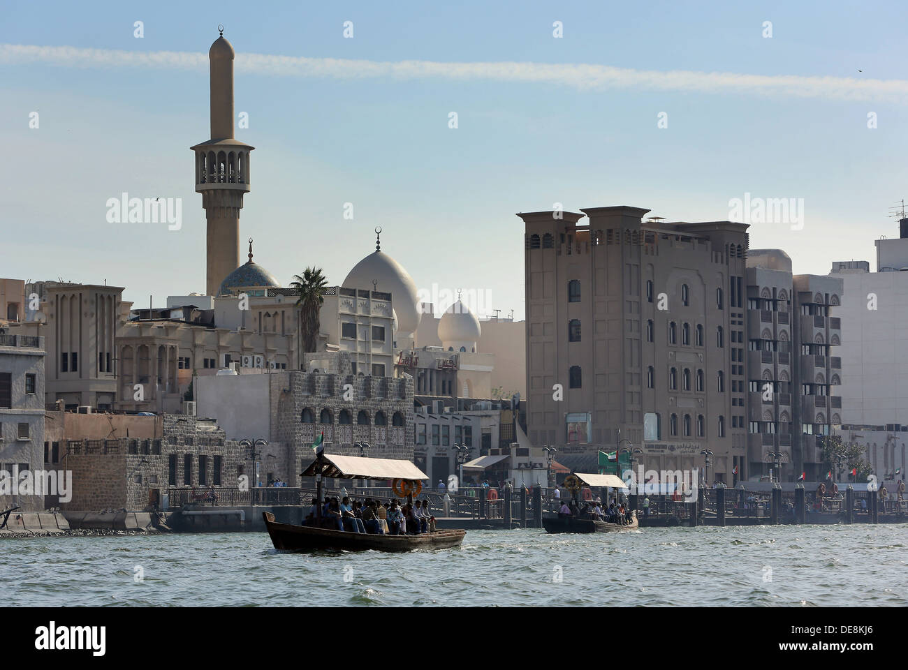 Dubai, United Arab Emirates, city view at Dubai Creek Stock Photo - Alamy