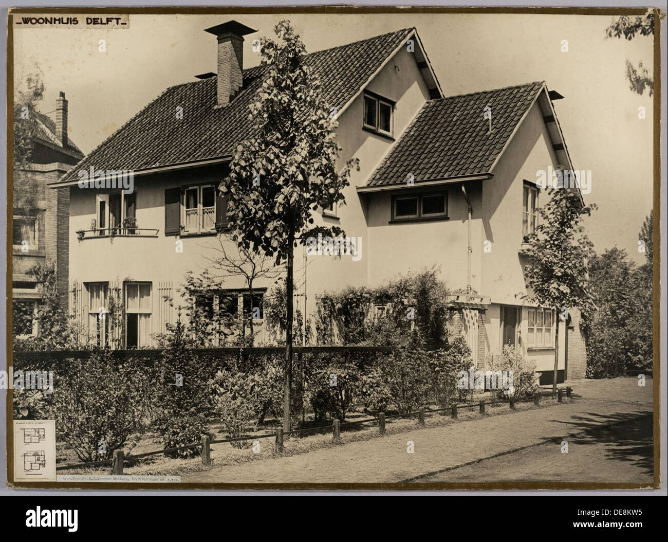 The Stoffel House, built in the 1920s and 1930s, is a Dutch residential ...