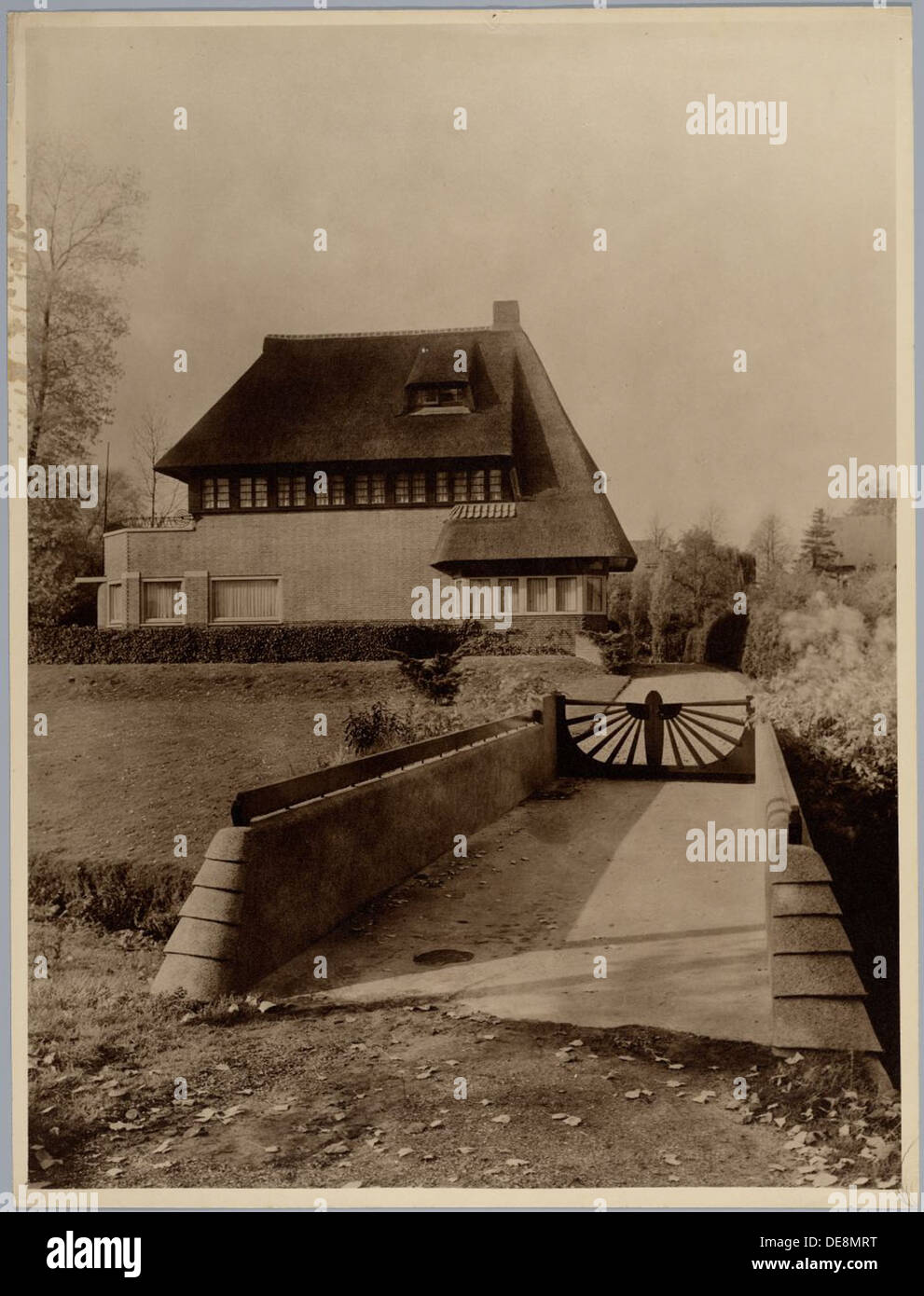 The country house, designed in the 1920s and 1930s in Dutch ...