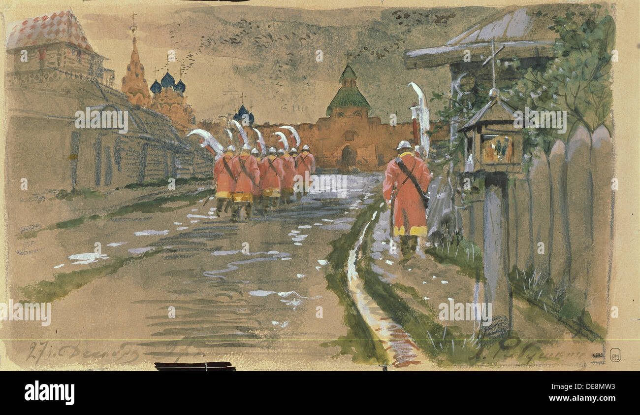 Moscow streltsy regiments hi-res stock photography and images - Alamy