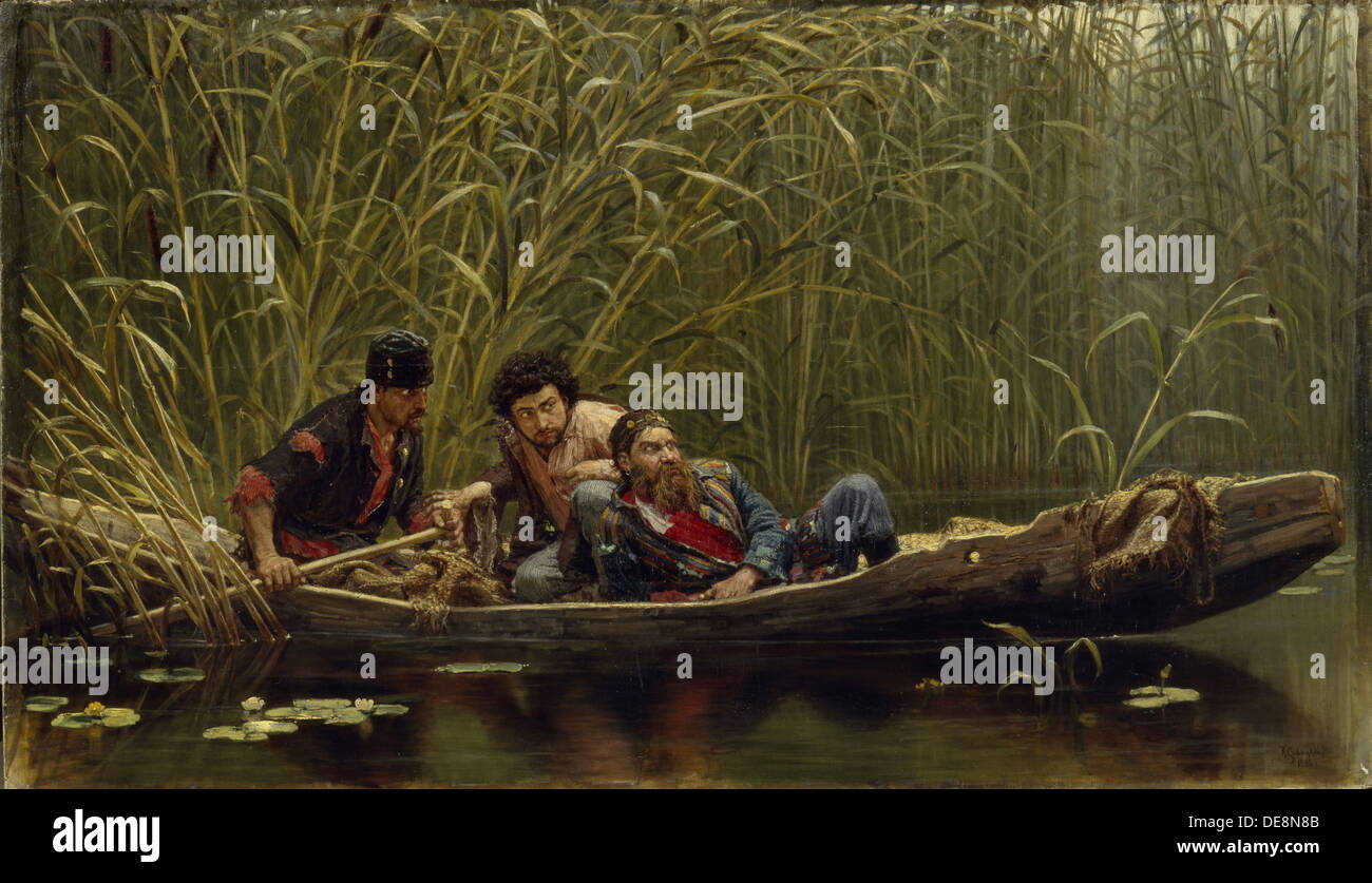 The seedy men, 1882. Artist: Savitsky, Konstantin Apollonovich (1844 ...