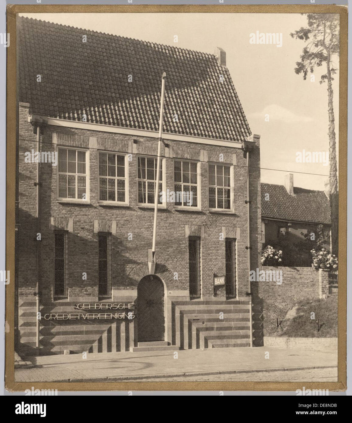 The Credit Bank building, constructed in the 1920s-1930s in the ...