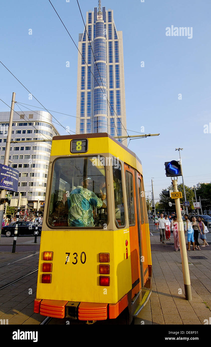 Tram tramway transport rotterdam hi-res stock photography and images ...