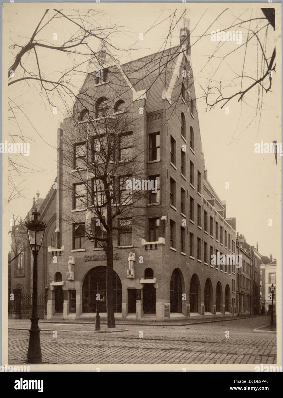 The Hermes Office Building, designed in the 1920s-1930s in the ...