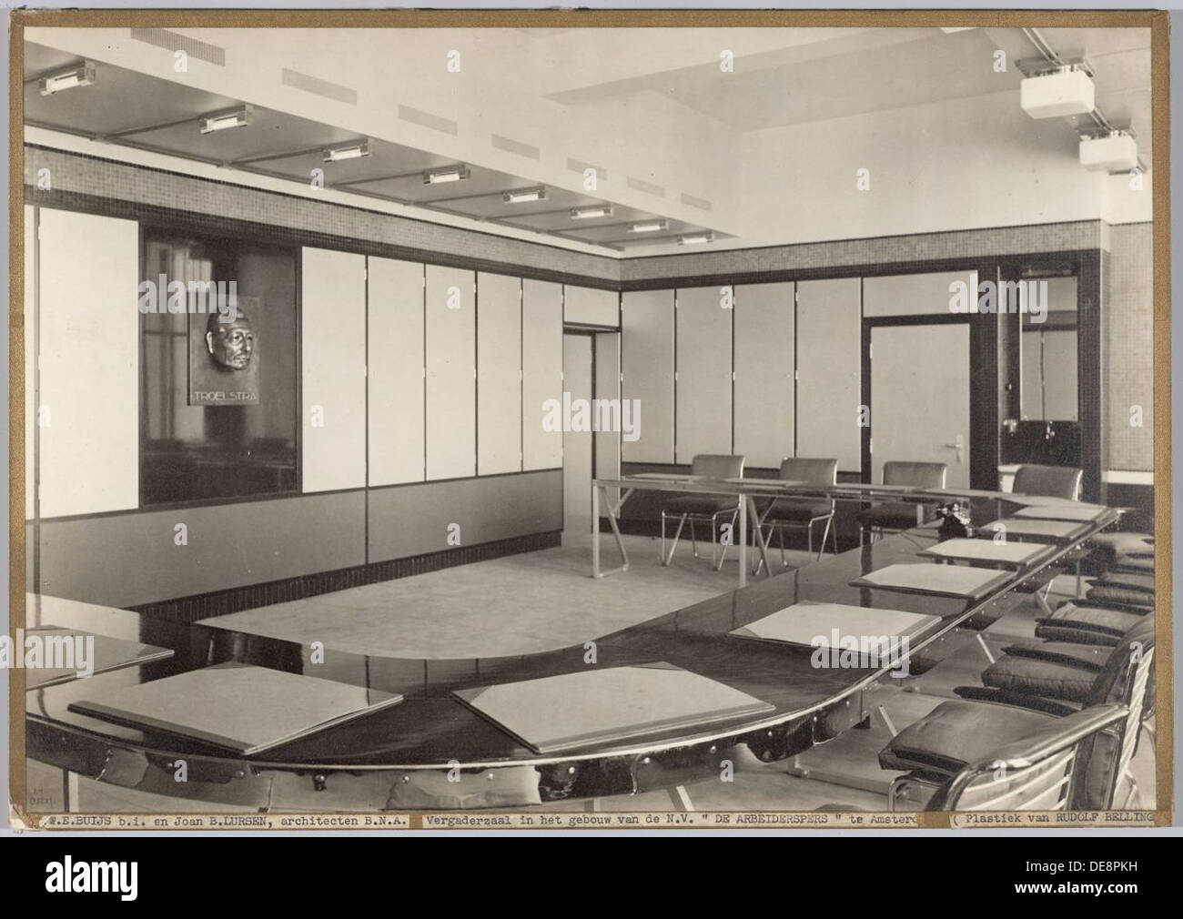 The De Arbeiderspers Meeting Room, constructed in the 1920s-1930s, is a ...