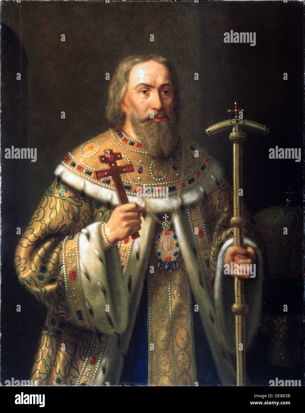 Portrait of Patriarch Filaret of Moscow (Fyodor Nikitich Romanov) (1553 ...