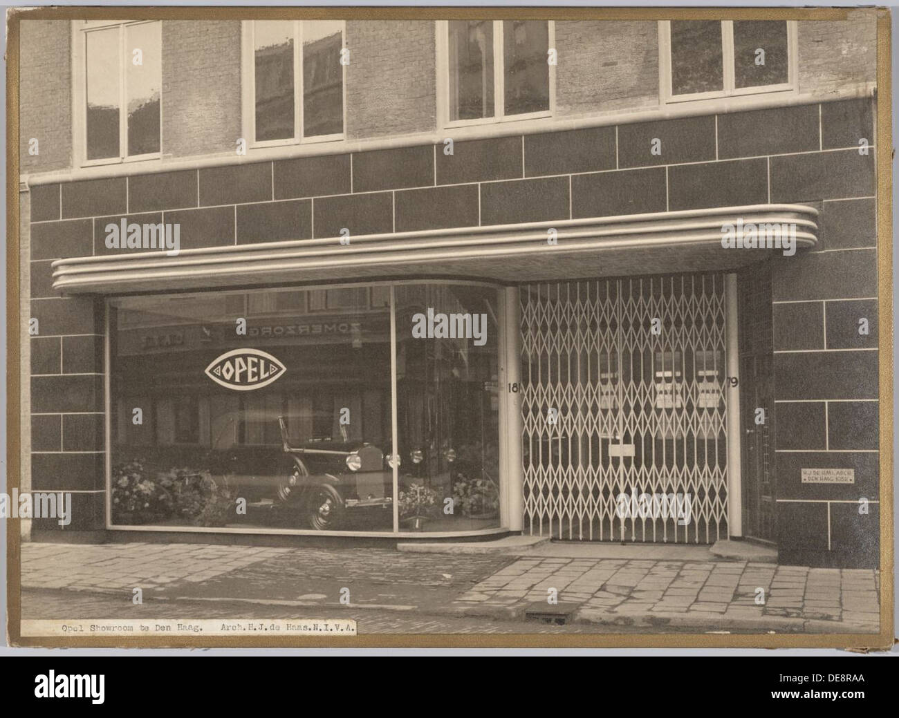 The Opel Showroom, built in the 1920s-1930s, exemplifies early 20th ...