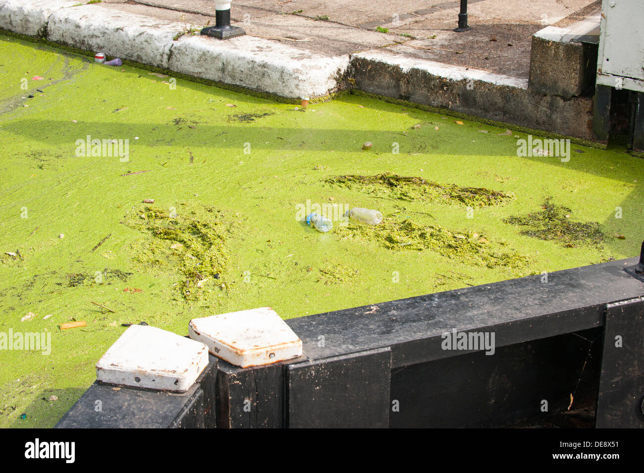 East End London Fish Island Hackney Wick Cut River Lee Old Ford Lock ...
