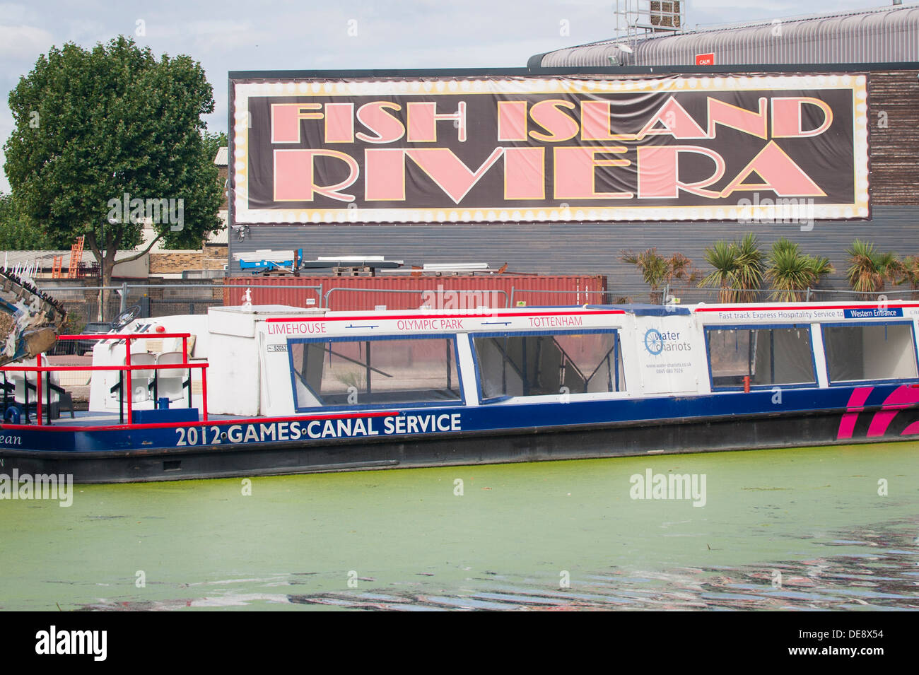 East End London Fish Island Riviera Hackney Wick Cut River Lee Old Ford ...