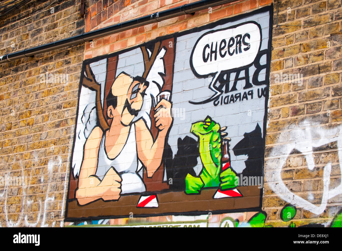 East End London Fish Island Hackney Wick graffiti graffitti grafitti ...