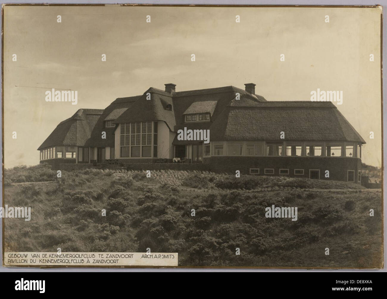 The Pavilion at Kennemer Golf Club, designed in the 1920s-1930s, is a ...