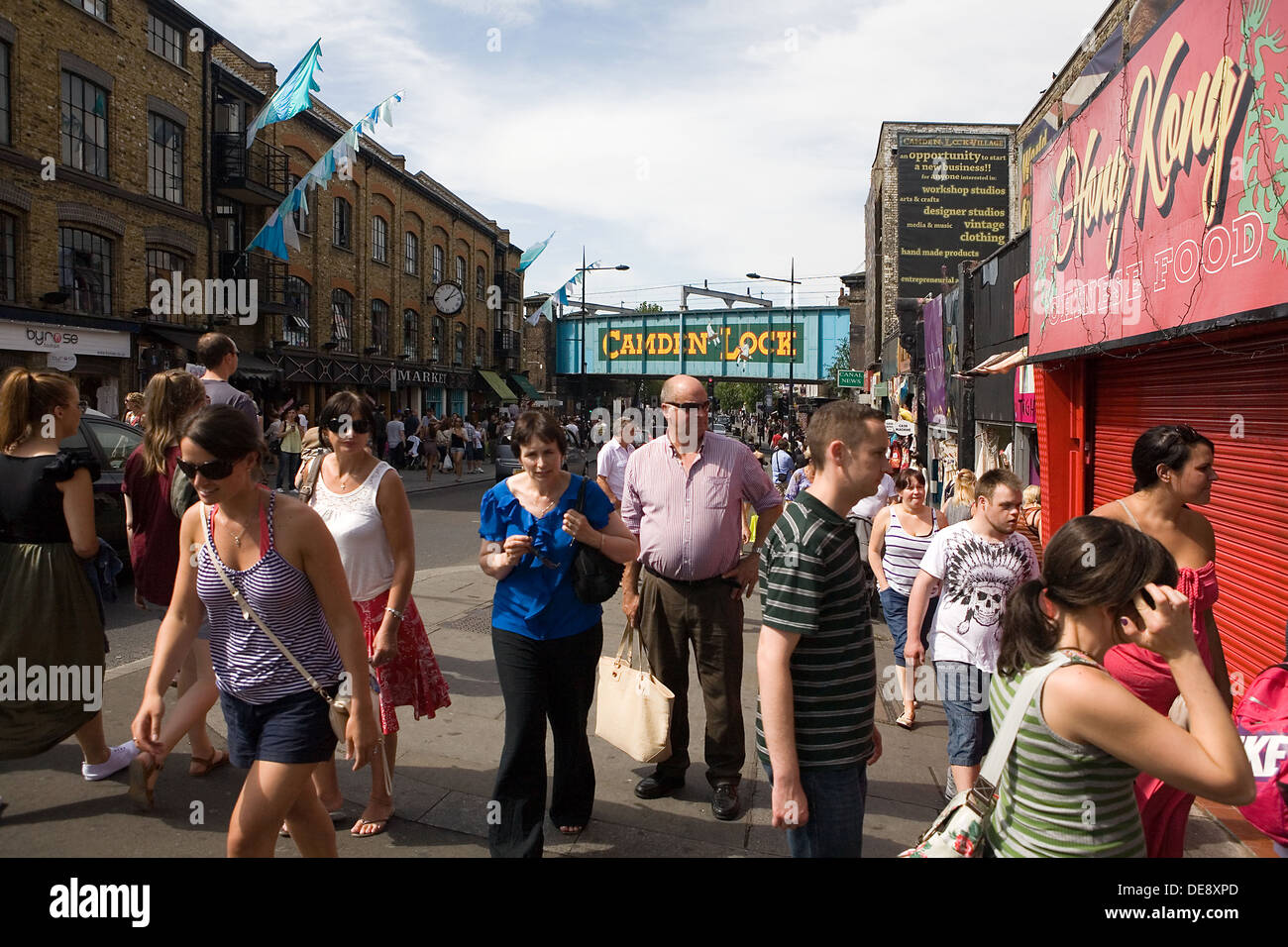 London, UK, Street Scene in Camden Stock Photo - Alamy