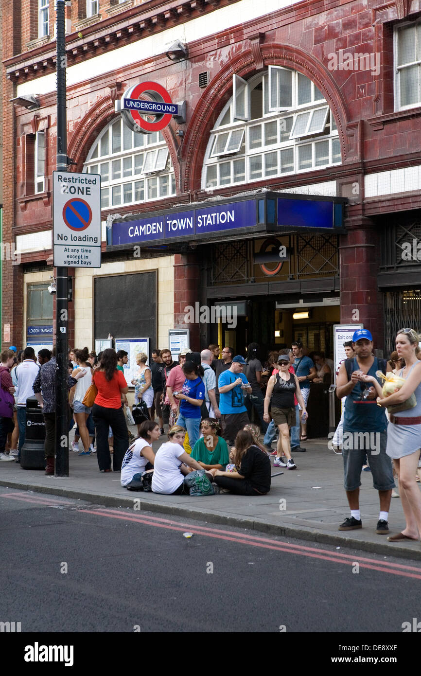 London, United Kingdom, Camden Town Underground Station Stock Photo - Alamy