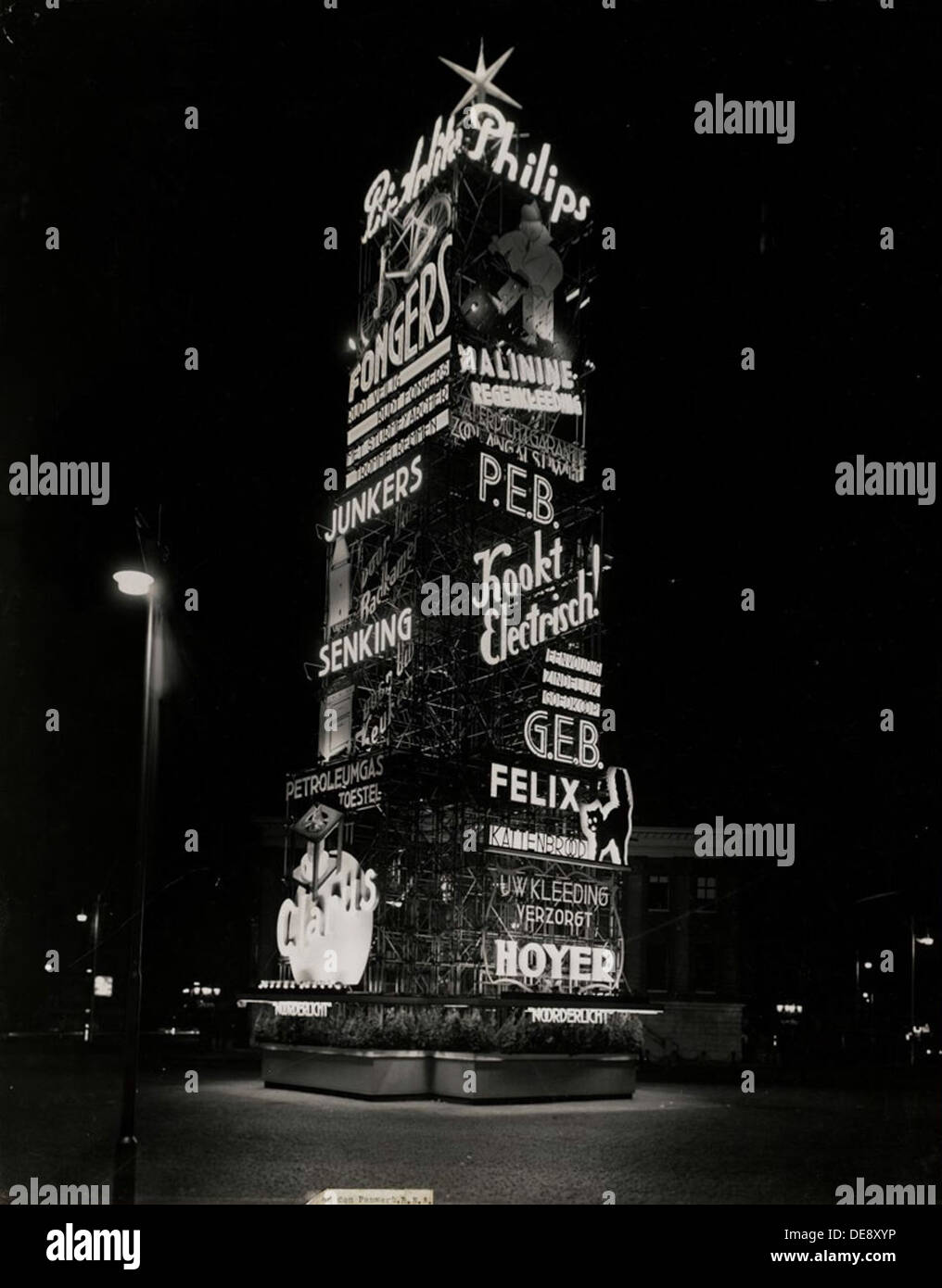 The Lichtreclametoren (Light Advertising Tower) is an iconic structure ...