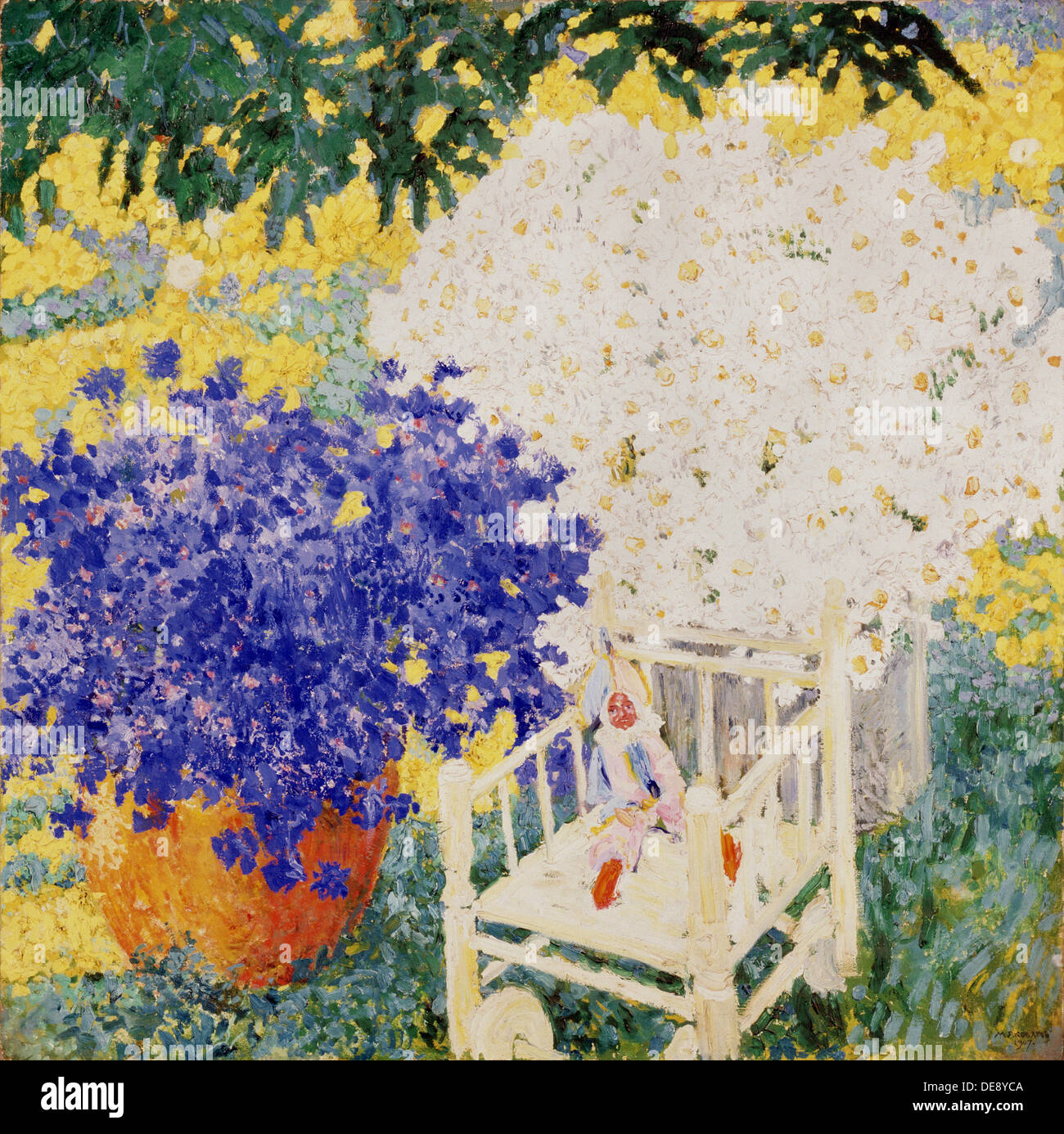 A Doll, 1907. Artist: Yakovlev, Mikhail Nikolayevich (1880-1942 Stock ...