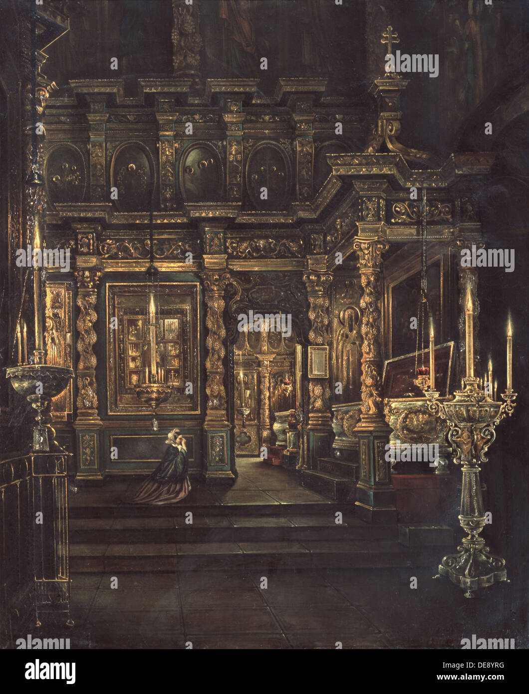 In the Assumption of the Blessed Virgin Cathedral in Rostov, 1862 ...