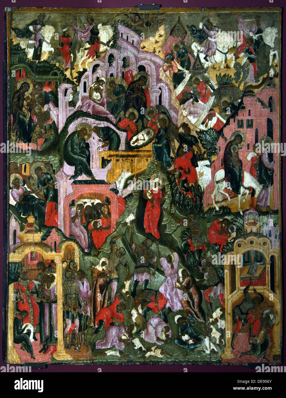 Nativity virgin mary icon hi-res stock photography and images - Alamy