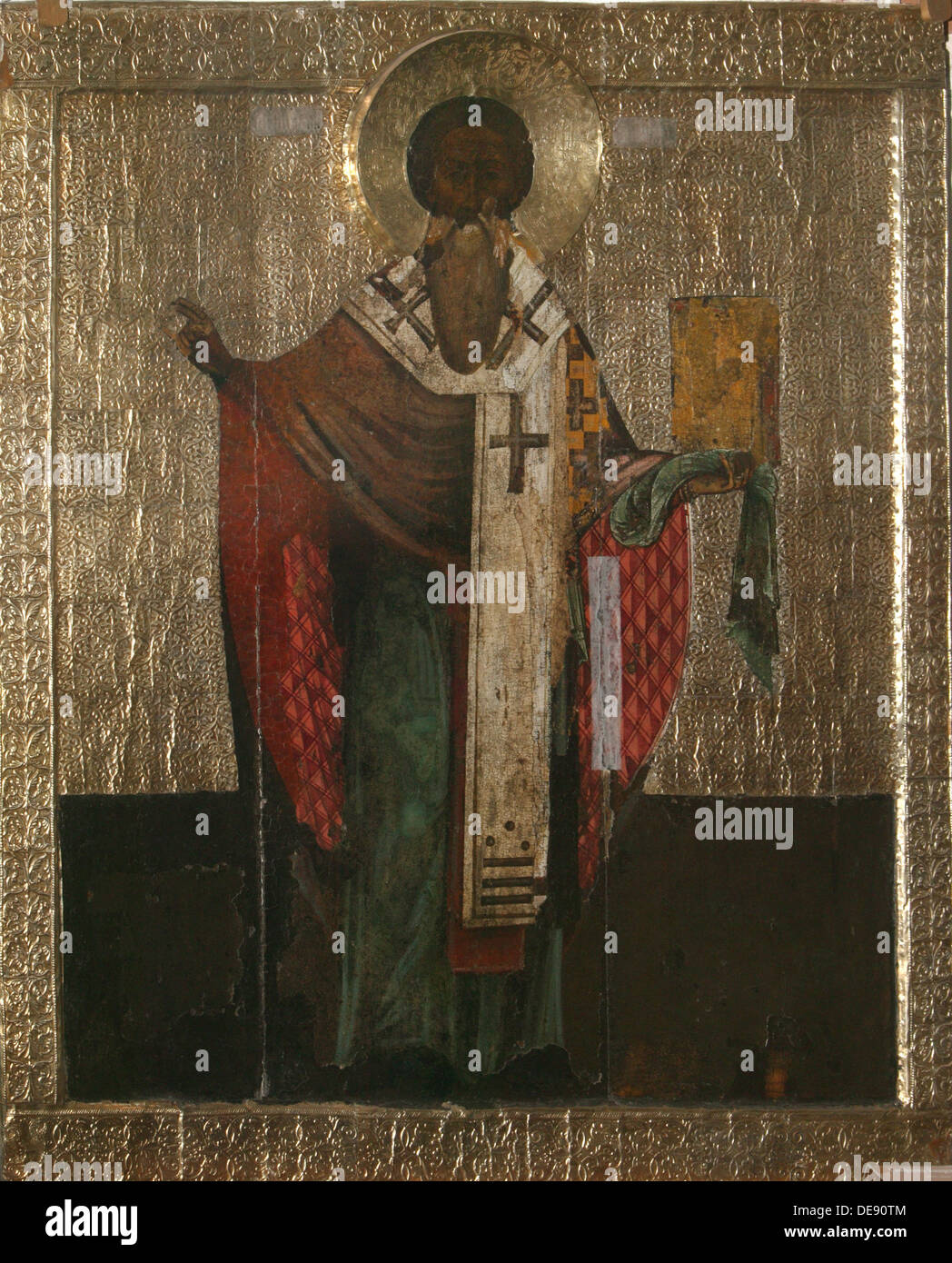 Epiphanius of Salamis, 1645. Artist: Fomin, Terenty (active 1646–1670 ...