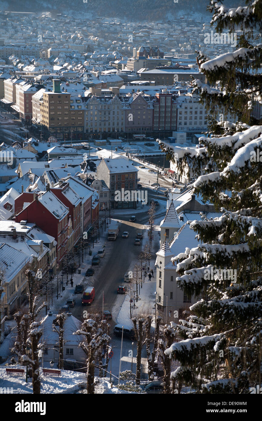 Bergen norway city winter hi-res stock photography and images - Alamy