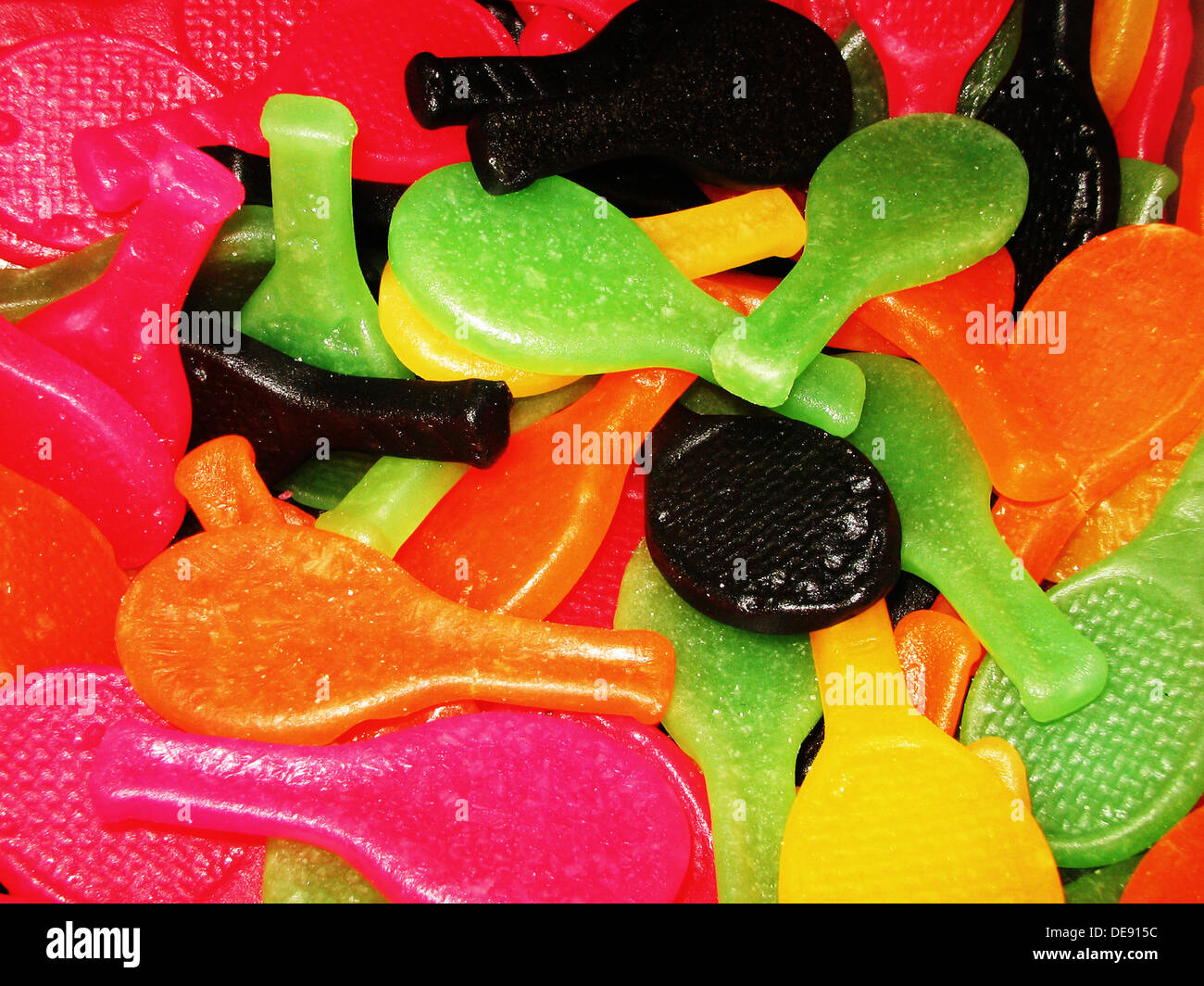 Assortment of Colorful Candy Stock Photo - Alamy