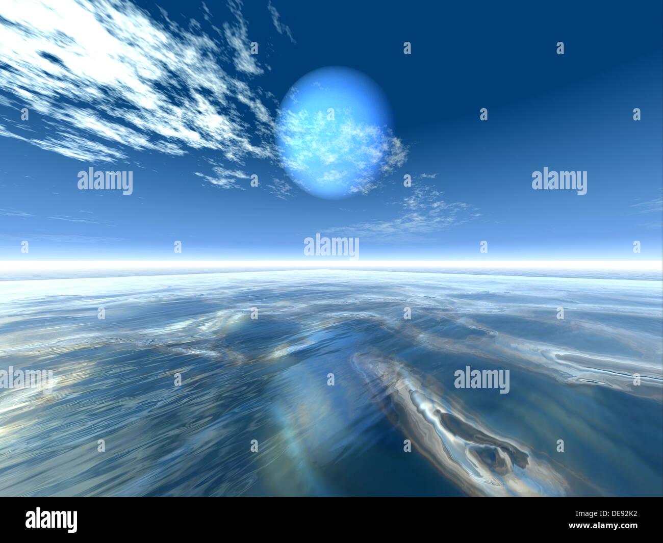3D rendered scenery Stock Photo - Alamy