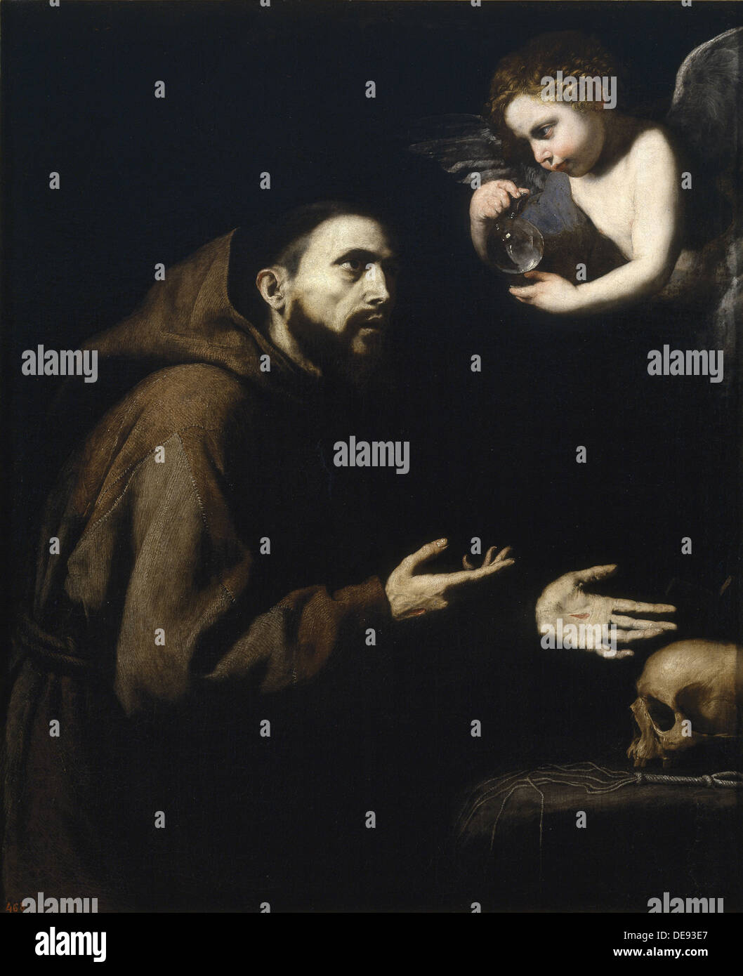 Francis of Assisi and the angel with the water bottle, 1636-1637 ...
