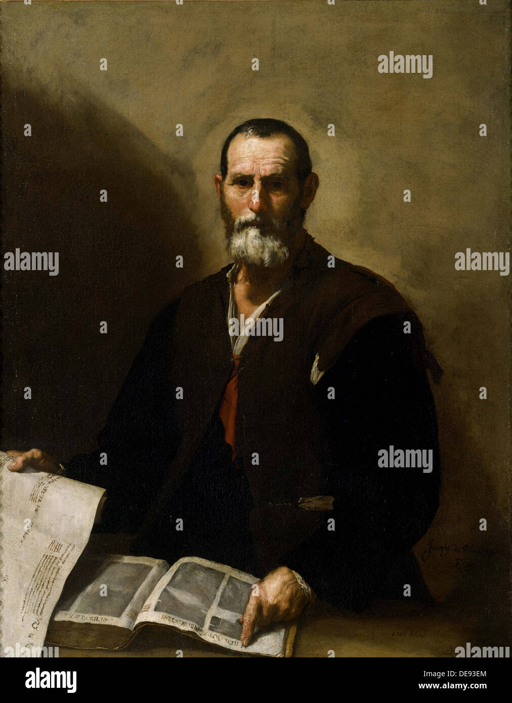 Philosopher Crates of Thebes, 1636. Artist: Ribera, José, de (1591-1652 ...